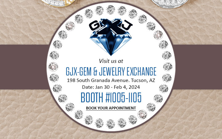 Visit us at the GJX - Gem & Jewelry Exchange, Jan 30 - Feb 4, 2024 ...